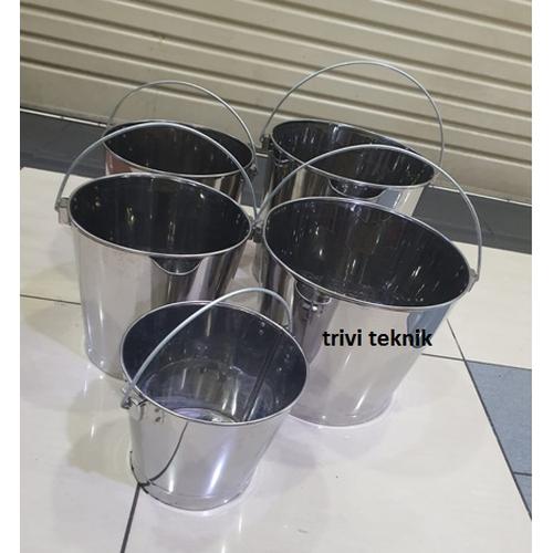 Jual ember stainless steel, bucket timba sus stenlis minyak bbm spbu ...