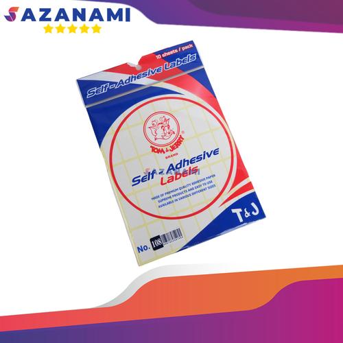 Jual ABC LABEL 108 STIKER LABEL SELF ADHESIVE LABEL LABEL UNDANGAN ...