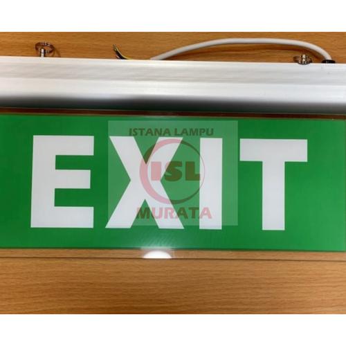 Jual LAMPU EMERGENCY EXIT SIGN DARURAT LAMPU PETUNJUK EXIT ACRYLIC ...