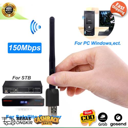 Promo Dongle Wifi STB DVB-T2 Digital TV Wireless Set Top Box PC ...