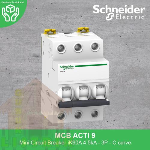 Jual Schneider Electric MCB iK60a 3P 20A 4.5kA - A9K14320 Acti9 Acti 9 - Kab. Sidoarjo - Gubuk ...
