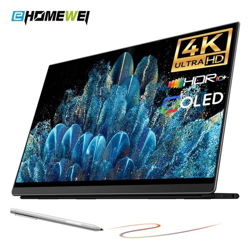 Jual Monitor OLED 4K touchscreen EHOMEWEI O8 Stylus landscape potrait ...