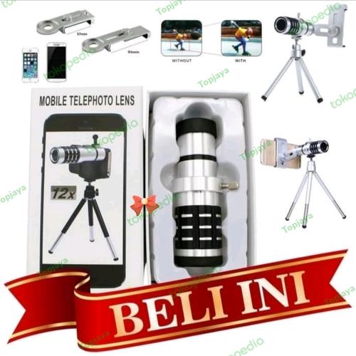 Jual Lensa Telezoom Teleskop Tele Zoom Kamera HP Telescope Mobile Phone ...