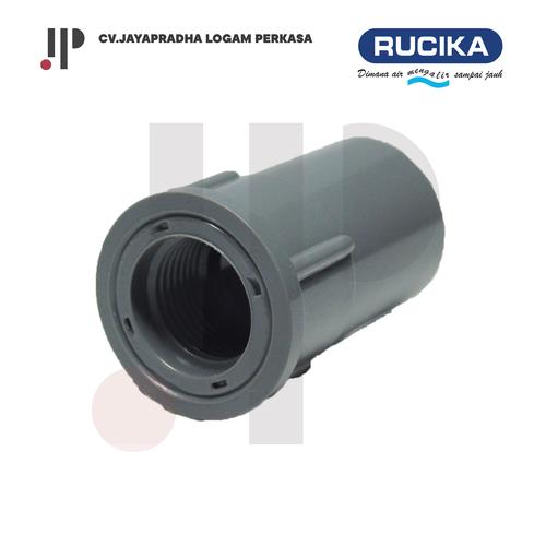 Jual Faucet Socket / Sok Drat Dalam PVC AW Rucika 3/4" - Jakarta Utara ...