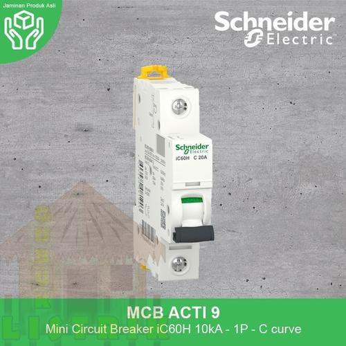 Jual Schneider Electric MCB iC60H 1P 50A 10kA, 15kA - A9F84150 Acti9 Acti 9 - Kab. Sidoarjo ...