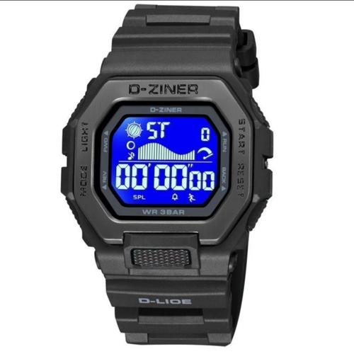 Jual Jam Tangan Pria Dziner 8318 Original Digital Hitam - Jakarta Utara ...