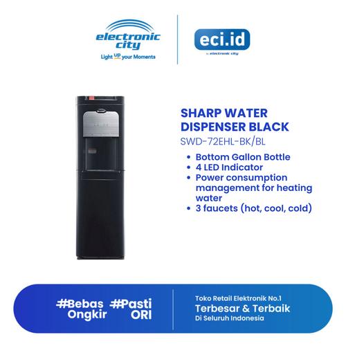 Promo Sharp Water Dispenser 385 Watt - SWD-72EHL-BK Cicil 0% 3x ...