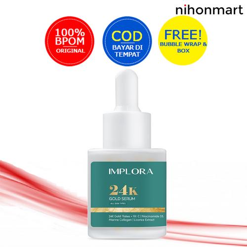 Promo Implora 24k Gold Serum 20ml - Jakarta Utara - nihonmart | Tokopedia