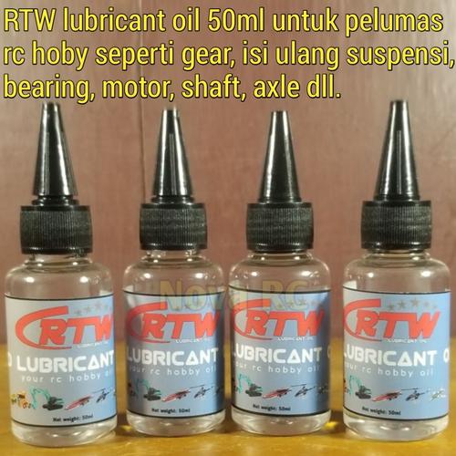 Jual RTW lubricant oil 50ml pelumas kusus Rc hoby aeromodelling, boat ...