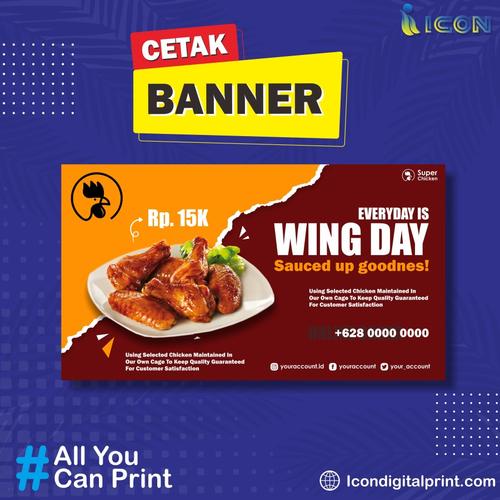 Jual Digital Printing Flexi Korea 440gsm Spanduk Banner Backdrop ...