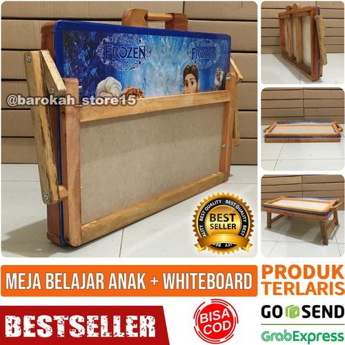 Jual READY MEJA BELAJAR ANAK - MEJA LIPAT + WHITEBOARD + SPIDOL ...