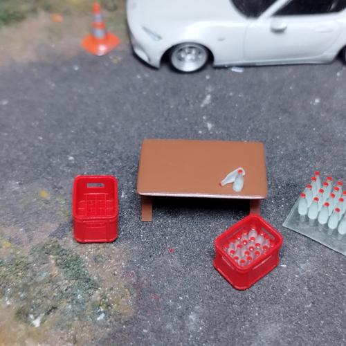 Jual Bottle Crate - Krat Botol Skala 1/64 - Aksesoris Diorama Miniatur ...