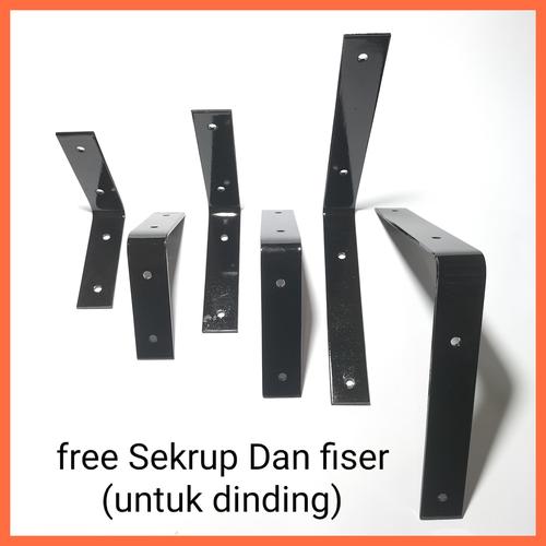 Jual RAK BESI SIKU L/SIKU BESI PENYANGGA RAK DINDING - 8x8 - Kab ...