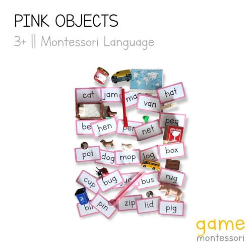 Promo Game Montessori Pink Series Objects Cicil 0% 3x - Kab. Tangerang ...