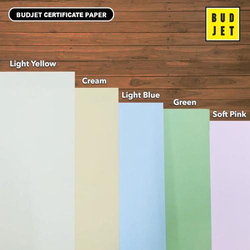 Jual Kertas Warna A4 90 Gsm / Kertas Piagam / Kertas Sertifikat 20 ...