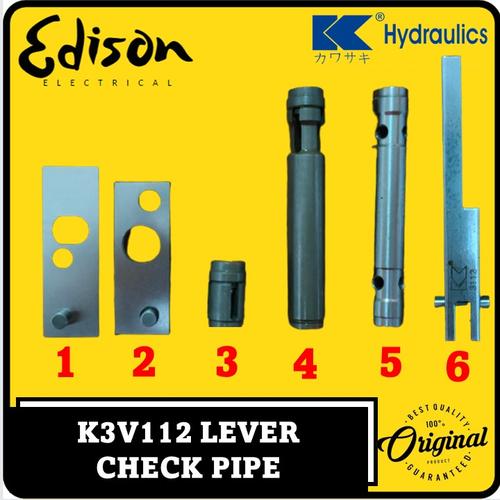 Jual KOBELCO SK200-8 K3V112 Regulator Feedback Lever Check Pipe Short ...