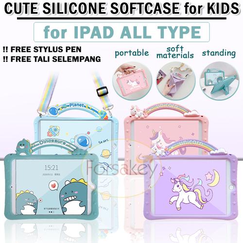 Jual iPad 2 3 4 5 6 7 8 9 Mini Air Pro 11 Inch Soft Case Casing Cover ...