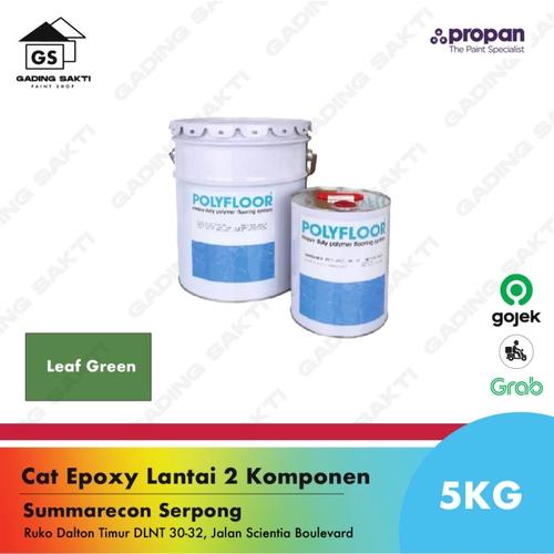 Jual Propan Polyfloor PFT 253 Leaf Green / Cat Epoxy Lantai Galon 5Kg ...