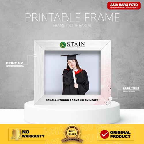 Jual Bingkai/Frame/Figura Printable Spesial Cetak Foto Wisuda - STAIN ...