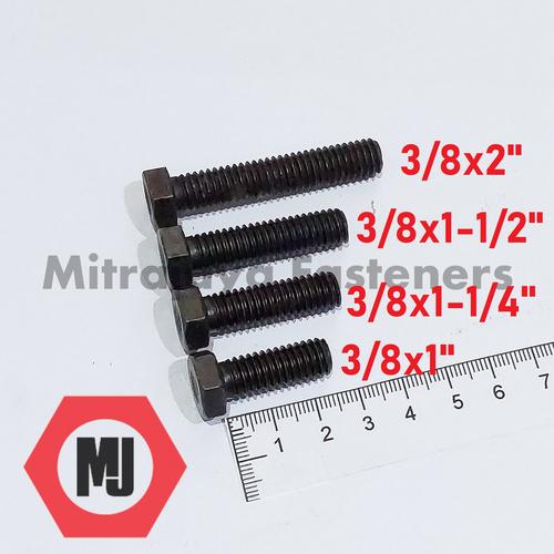 Jual 3/8" x 1" Baut Mur Hexagon Besi Hitam UNC Drat Kasar - Kota Bandung - Mitrajaya Fasteners ...