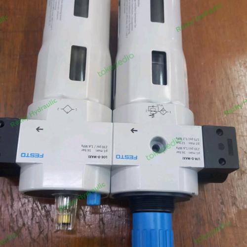 Jual PNEUMATIC AIR REGULATOR FILTER LFR-D-MAXI+LOE-D-MAXI DRAT 1INCH ...