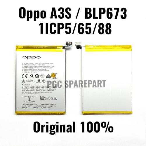 Jual Baterai Ori 100% Oppo A3S BLP673 - BLP-673 Batre Batere Baterei ...