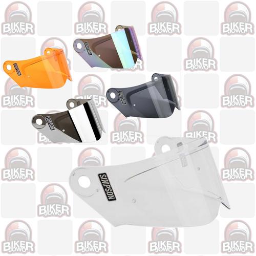 Jual Visor - Kaca Helm Simpson Darksome Mod Bandit Modular - Irridium ...
