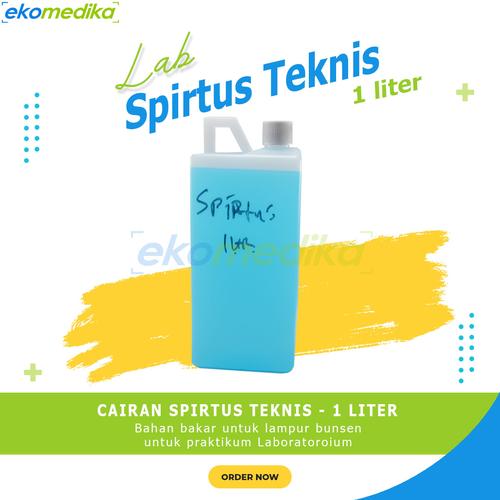 Jual Spirtus Teknis 1000ml / Bahan Bakar Bunsen 1 Liter / Spiritus ...