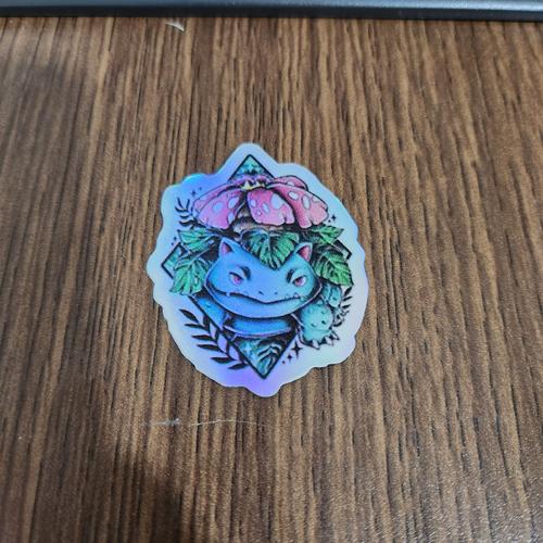 Jual Sticker Hologram Anime - PSH1545 - Pokemon - Venusaur - Jakarta ...