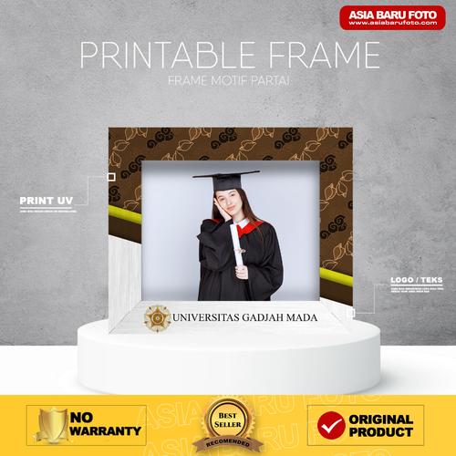 Jual Bingkai/Frame/Figura Printable Spesial Cetak Foto Wisuda - UGM, 6R ...