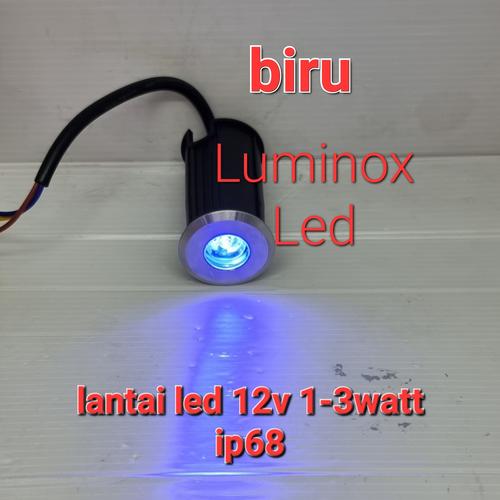 Jual lantai kolam ikan led biru 1w 1watt 12volt / underwater blue 1-2w ip68 - Jakarta Barat ...
