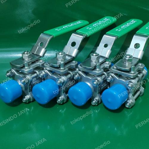 Jual ball valve minox 1/2" inch body 3 pc clamp ferrule - Kota Bandung ...