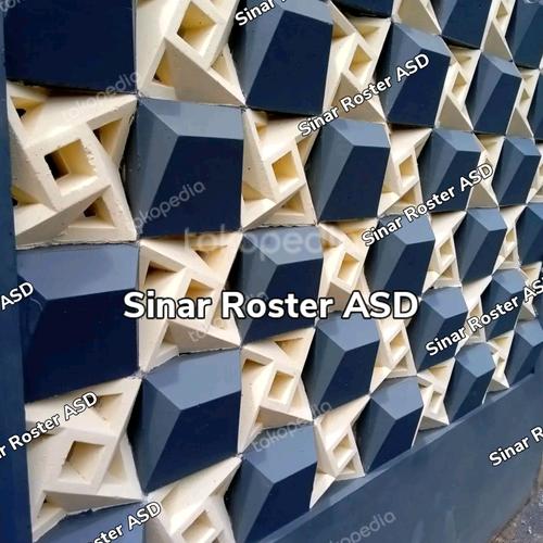 Jual Roster Beton Motif Kombinasi Warna SINAR ROSTER ASD - Jakarta ...