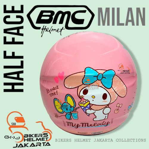 Jual HELM BMC MILAN SANRIO MY MELODY #1 PINK PASTEL HALF FACE - Jakarta Utara - BIKERS HELMET ...