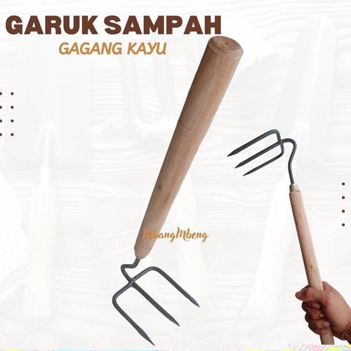Jual Cangkul Pacul Garpu taman kebun kecil sedang garuk garukan sampah ...