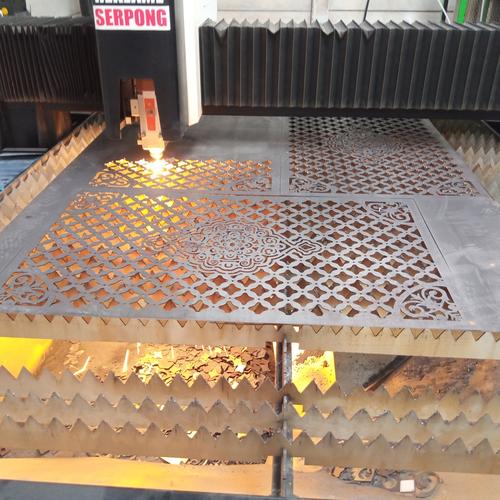 Jual laser cutting plat besi custom - motif 2.5mm - Kota Tangerang ...