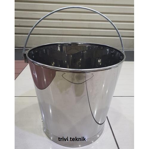 Jual stainless steel bucket,ember timba sus stenlis minyak bbm spbu ...