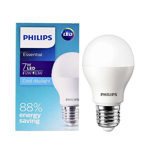 Jual PHILIPS Essential LEDBulb 7W 7Watt E27 A60 - Bohlam Lampu LED ...