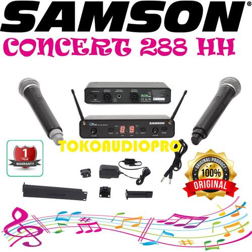 Jual Samson Concert 288 Mic Handheld Dual-Channel Wireless System ...