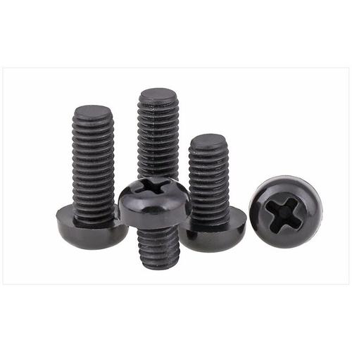 Jual Baut 2mm M2x6 M2 2x6mm 6mm Black Round besi metal Screw Round ...