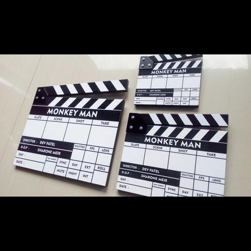 Jual 1 set Movie Slate / Clapper Board Cinema Desain Custom - Jakarta ...