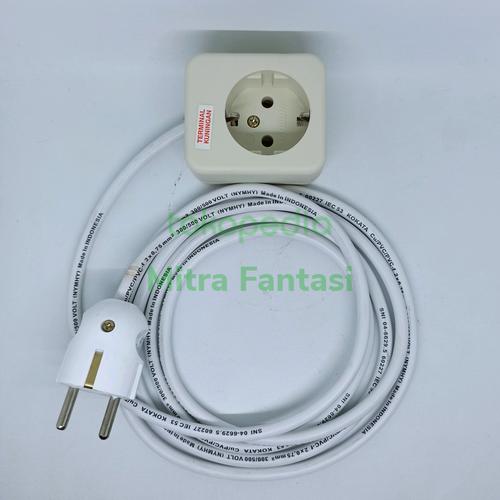 Jual Kabel Extension UTICON Stopkontak Steker Stop Kontak Terminal ...