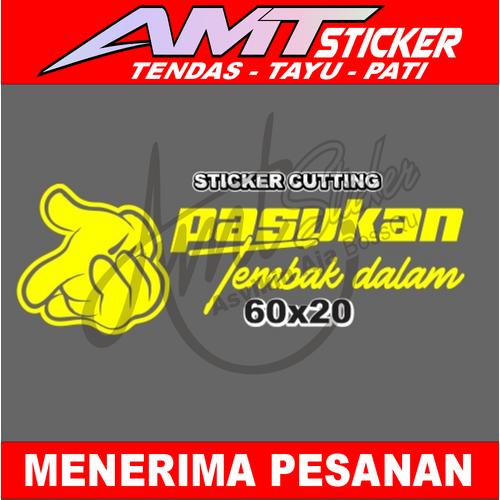 Jual Stiker Cutting Tulisan Kata-kata Body Truk - Desain Bisa Request ...