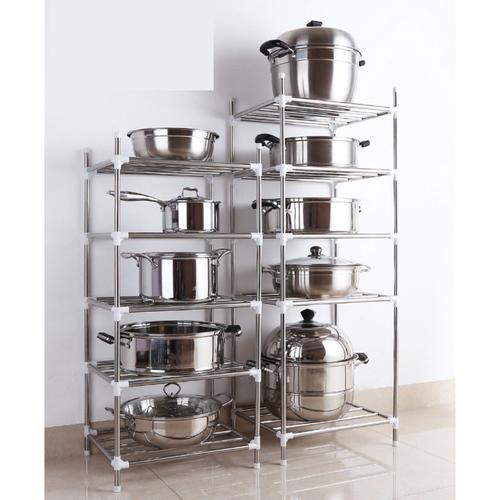 Jual PREMIUM JUMBO RAK GALON KITCHEN RACK PANCI TEFLON STAINLESS 5 ...