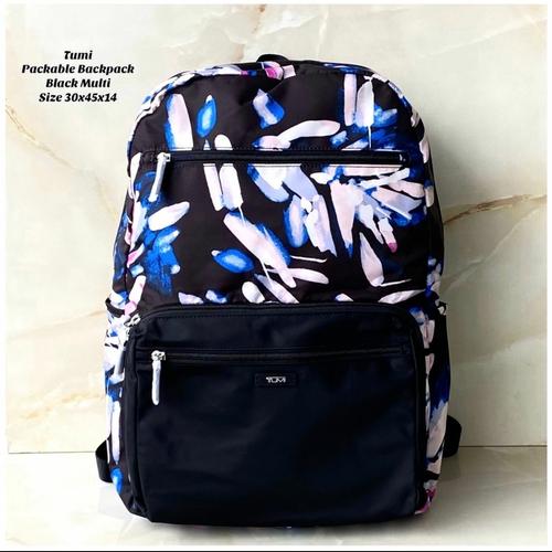 Jual Tumi packable backpack black multi - Kota Depok - mucela_NEW ...