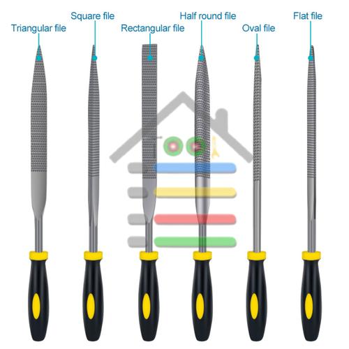 Jual KIKIR TANGAN 6IN1 MINI METAL FILING RASP MEEDLE FILE WOOD TOOLS ...