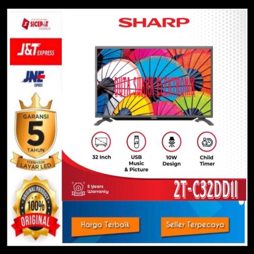 Promo TV LED SHARP 32 Inch 32SA4102i USB Movie Garansi Resmi sharp 5 Tahun - TV+BUBBLEWRAP Cicil ...