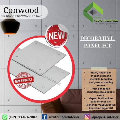 Jual Conwood decorative Panel board ECP uk. 60cm x 60cm x 11mm ...