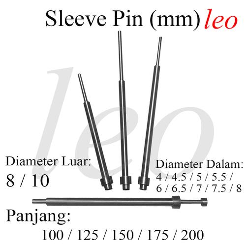 Jual Sleeve Pin 8mm/10mm 100/125/150/175/200 mm Ejector Sleeve Pin ...