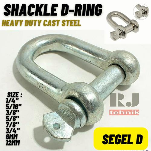 Jual Segel D Shackle D Clamp Clam Seling Sambungan Rantai Ukuran 6 - 22 ...